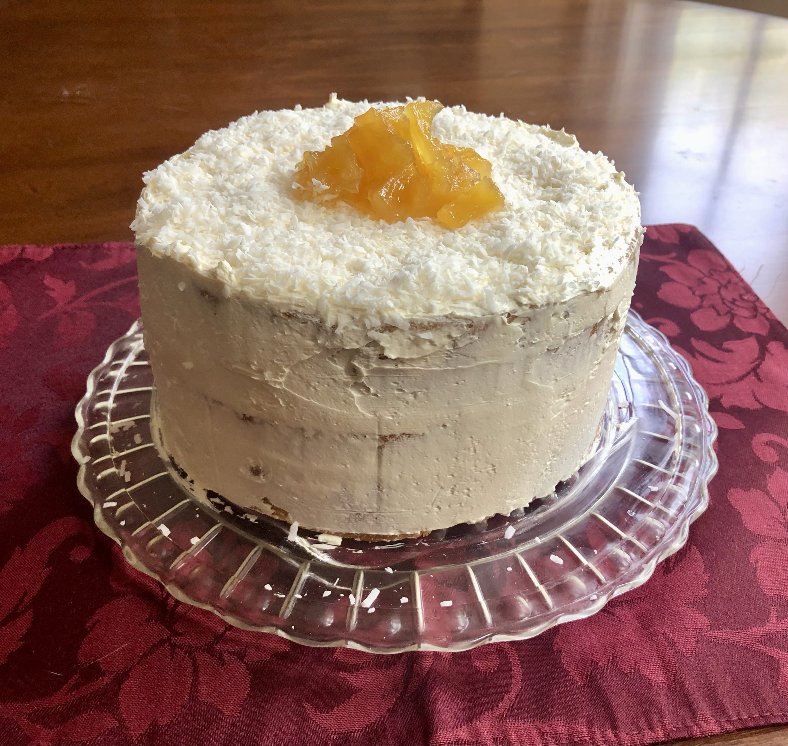 Coconut Pastry Cream - Baking with a Southern Accent